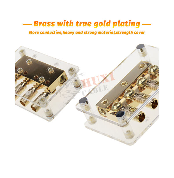China Popular selling with ready to ship audio car distribution block ...