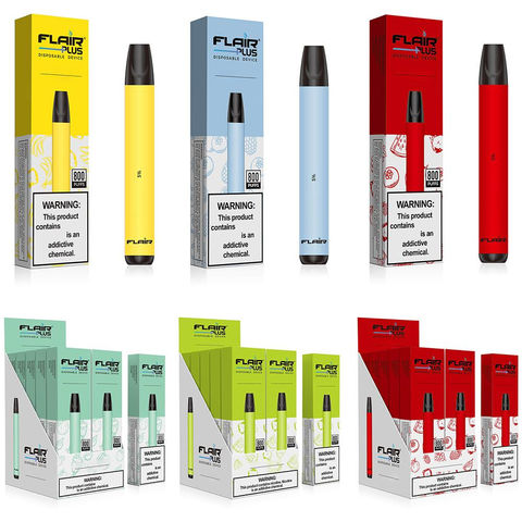 China US Hot Newest Original Factory Flair Plus Disposable Vape e ...