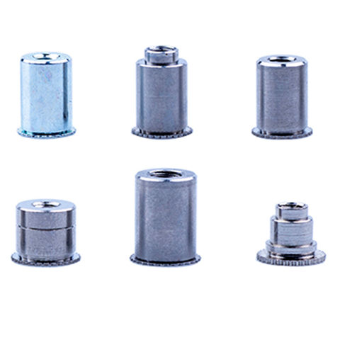 China Stainless Steel Blind Hole Anti-slip Press Riveting stud Standoff ...