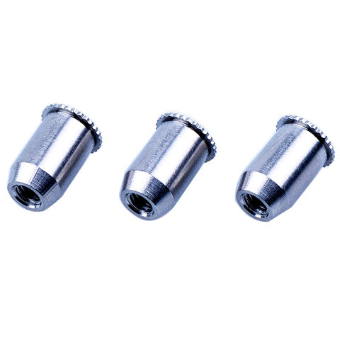 China Stainless Steel Blind Hole Anti-slip Press Riveting stud Standoff ...