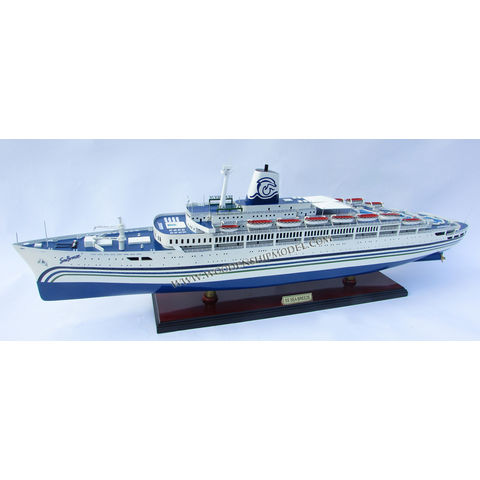 Vietnam SS SEA BREEZE - WOODEN HANDICRAFTS SHIP MODEL - MADE IN VIETNAM ...