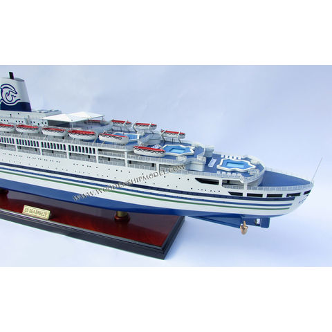 Vietnam SS SEA BREEZE - WOODEN HANDICRAFTS SHIP MODEL - MADE IN VIETNAM ...
