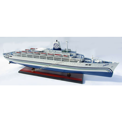 Vietnam SS SEA BREEZE - WOODEN HANDICRAFTS SHIP MODEL - MADE IN VIETNAM ...