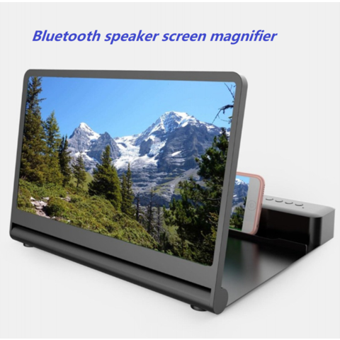China F12 6D Bluetooth speaker Screen Magnifier Amplifier Mobile Phone ...
