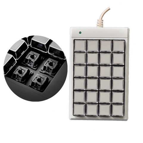 China LIF S24A Best programmable numeric keyboard 4*6 matrix mechanical ...