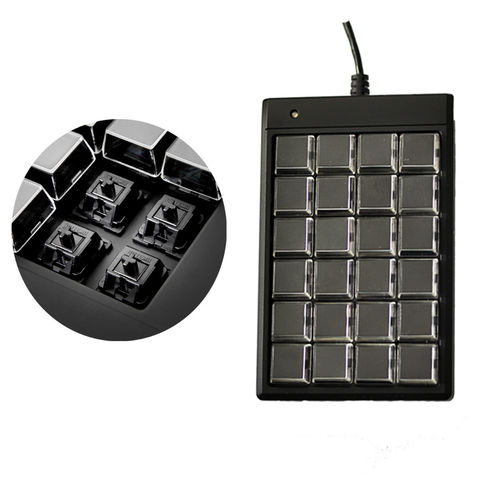 China LIF S24A Best programmable numeric keyboard 4*6 matrix mechanical ...