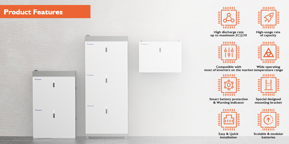 GT Powertank LiFePO4 battery pack 51.2V 100AH for UPS/SOLAR SYSTEM ...