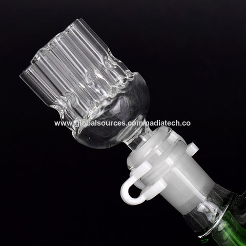China 8 Arms revolver separate bowls 14mm 18mm male joint for glass ...