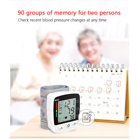 China Sphygmomanometer Portable LCD Digital BP Machine USB Rechargeable ...