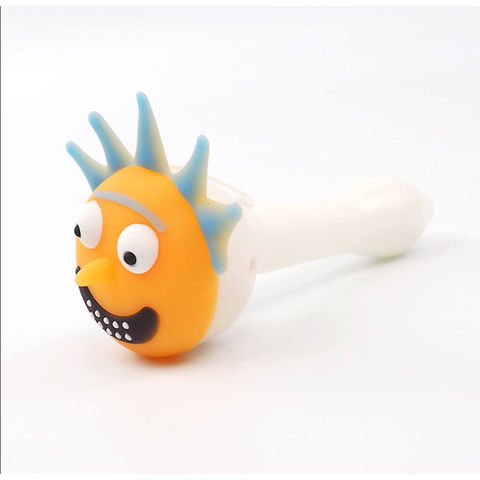 China 2018 wholesale smoking pipe hbking Pickle Bong Rick and morty hot ...