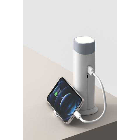 China 3 in 1 Outdoor Portable Led Desk power bank Lamp/Electric torch ...