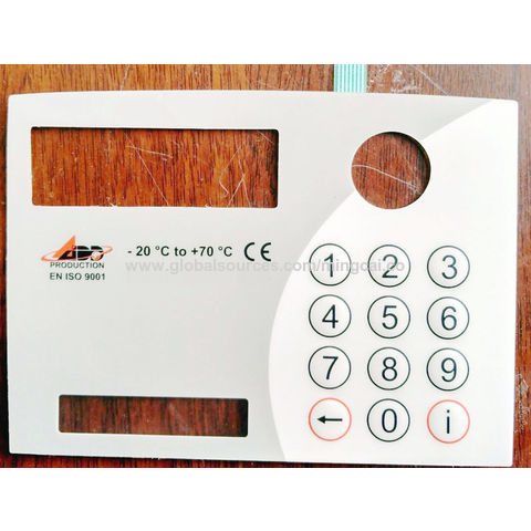 China OEM Membrane Panel Lexan Panel Sticker for smart sanitary ware on ...