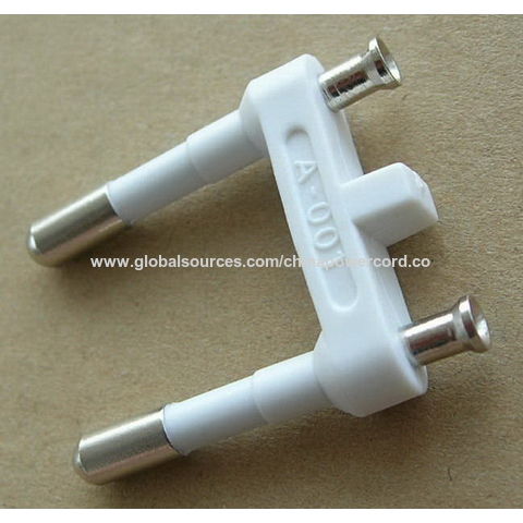 China 2-pin Plug Insert without Earthing Contact, with 250V Voltage and ...