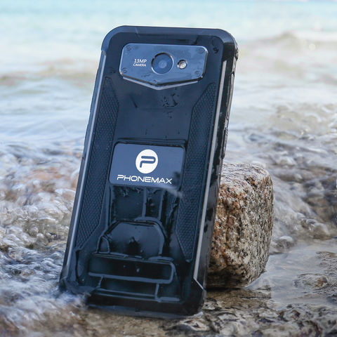 China Phonemax M1 waterproof IP68 rugged phone 5.71" full screen 19.5:9 ...