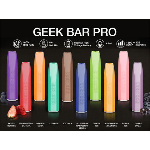 China Geek Bar Geek bar pro Wholesale disposable vape disposable e ...