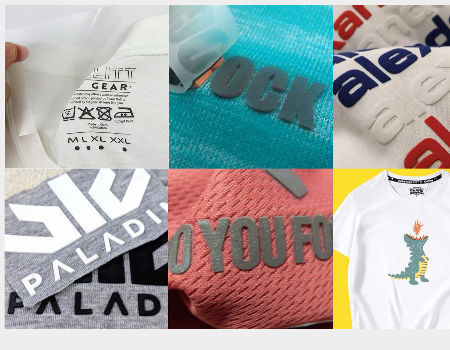 China Custom Heat Press main label or care label Washable heat transfer ...