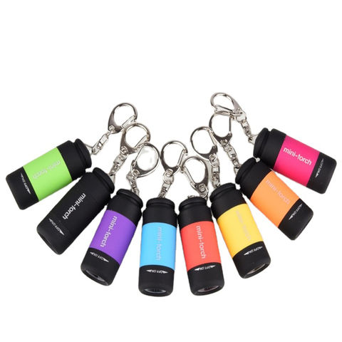 China Corporate promotional gifts mini key ring torch small souvenirs ...
