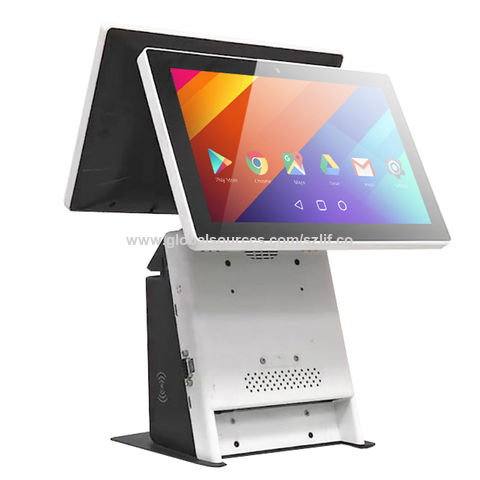 China LIF POS terminal 11.6" dual screen restaurant Coffee shop POS ...