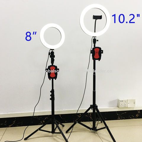 China 10 Inch Beauty Live Stream Video Studio Photo Camera Circle Lamp ...