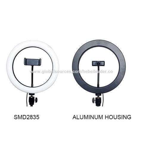 China 10 Inch Beauty Live Stream Video Studio Photo Camera Circle Lamp ...