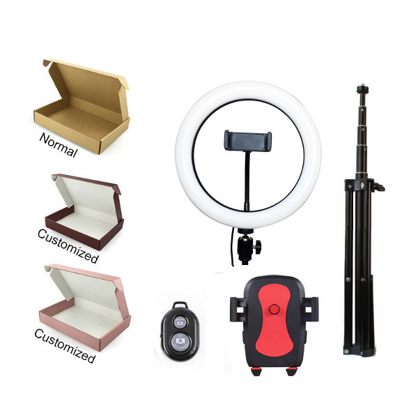 China 10 Inch Beauty Live Stream Video Studio Photo Camera Circle Lamp ...