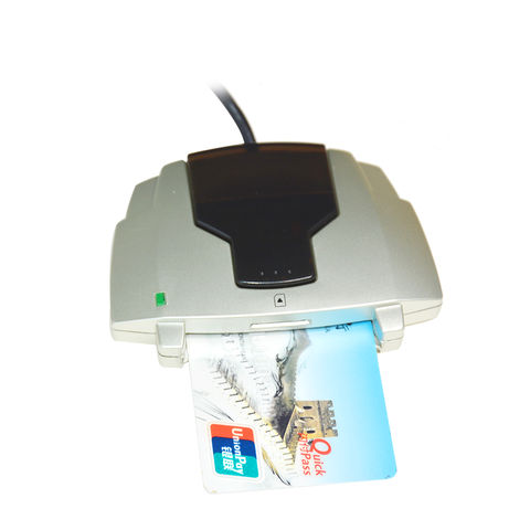 China USB 2.0 EMV PC/Sc Compliant ISO7816 Contact Smart Card Reader ...