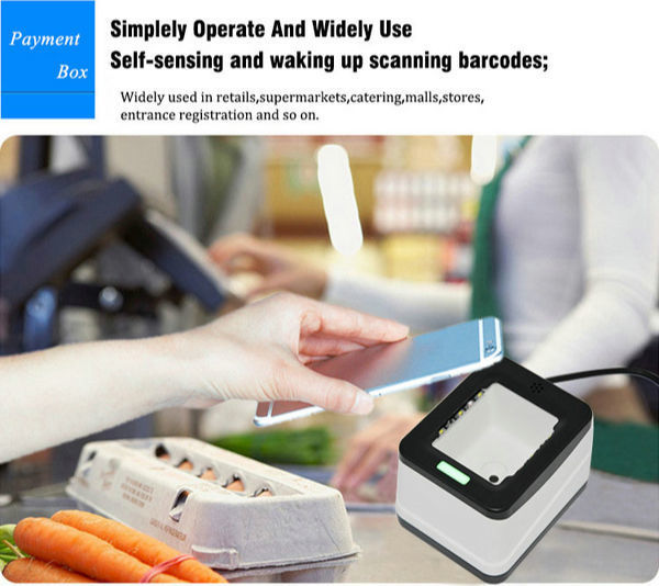 China POS Qr Code Platform Payment Box 2D Android Barcode Scanner with ...