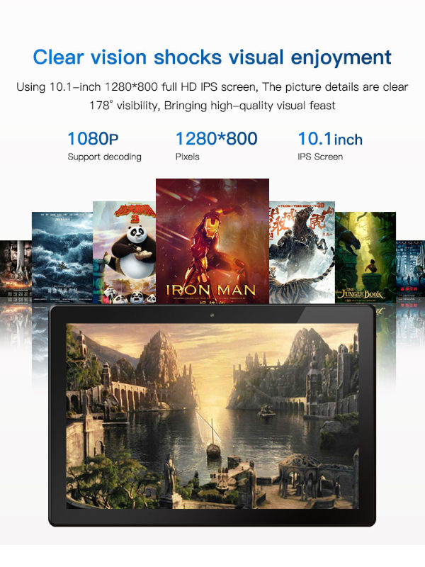 China 2 In 1 windows 10 computer 4Gb 64GB 128GB 10 inches tablet pc ...