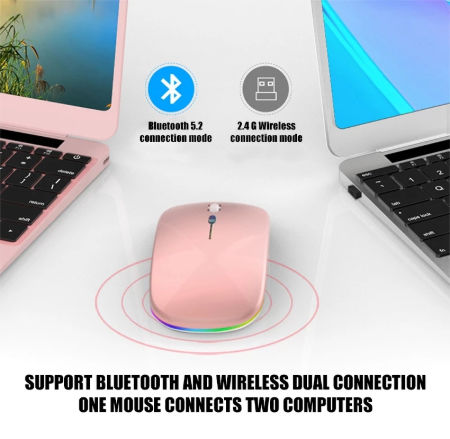China Dual Mode 2.4G Wireless +Usb Rechargeable Mouse Bluetooth Mute ...