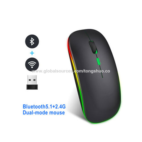 China Dual Mode 2.4G Wireless +Usb Rechargeable Mouse Bluetooth Mute ...