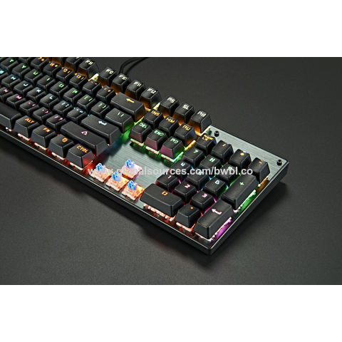 China Gaming Keyboard,For Gamer Use RGB Backlight Wired Cable Keyboard ...