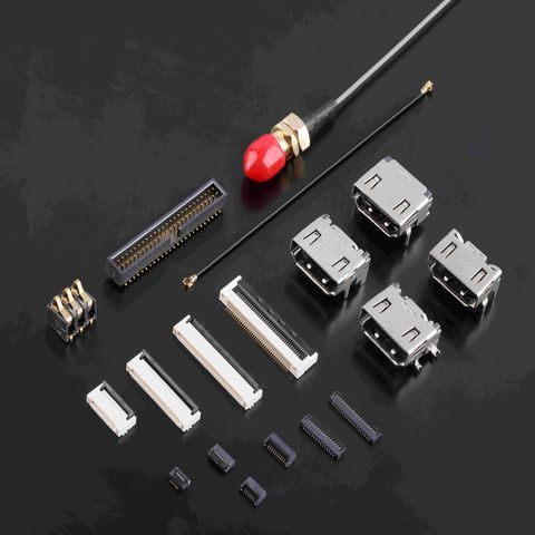 China SIM card connector SMT Type 6PIN with 20,000 cycles liftespan Min ...