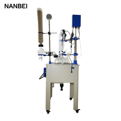 China 20L single layer glass reaction on Global Sources,single layer ...