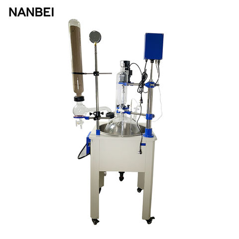 China 20L single layer glass reaction on Global Sources,single layer ...