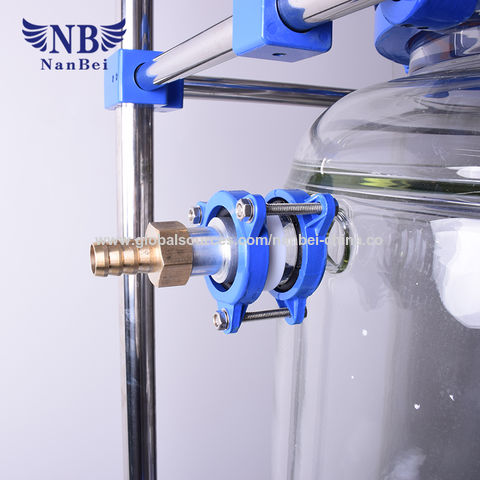 China Explosion-proof glass jacketed bubble column reactor on Global ...