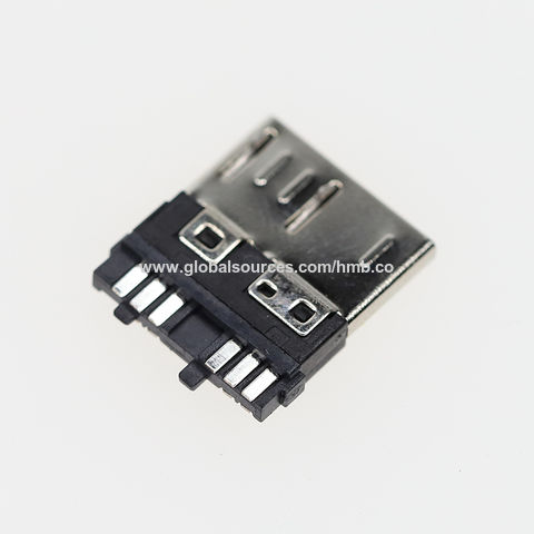 China 3.0micro USB Male Solder Wire Charging Data Cable Plug Mc-M-10h ...