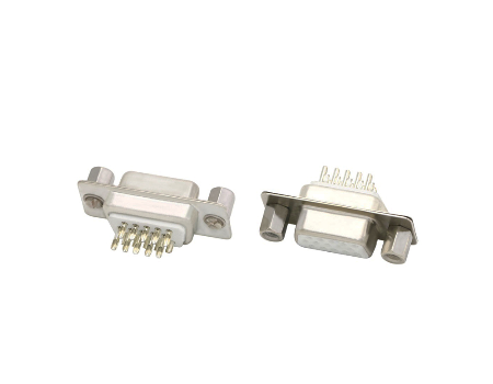 VGA plug bonding wire-type three-row female connector HDB-15P front ...