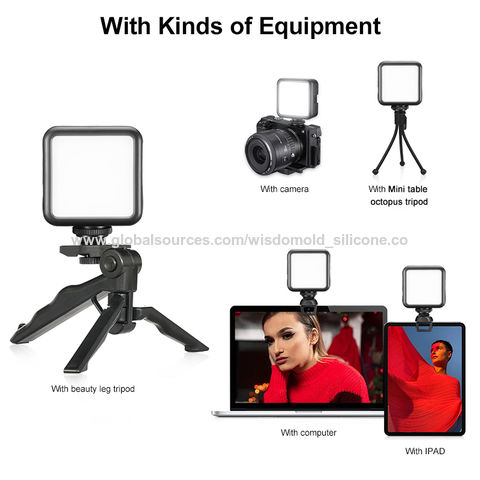 China Portable LED video light for vlogging videography or photography ...