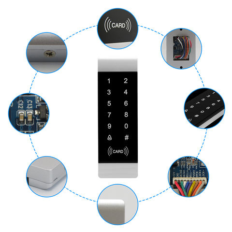 China Touch Screen RFID Standalone Access Control Keypad With Digital ...