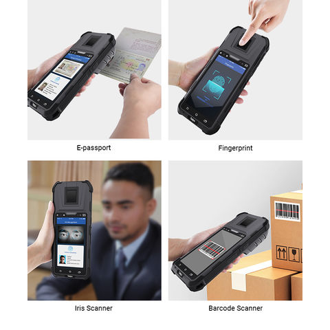 China IP65 rugged handheld terminal S5 wireless android 9 barcode ...