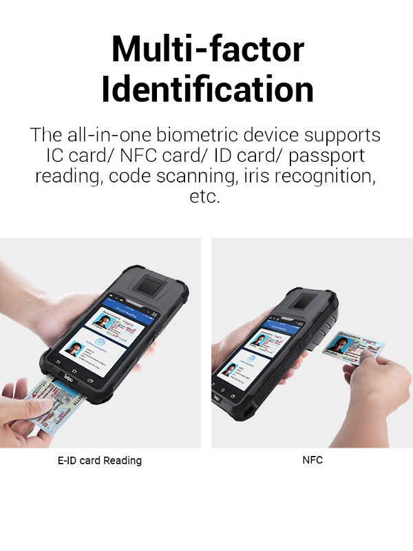 China IP65 rugged handheld terminal S5 wireless android 9 barcode ...