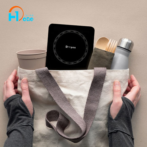 China B5 Size Portable Mini Induction Hob in Black 1 Element Including ...