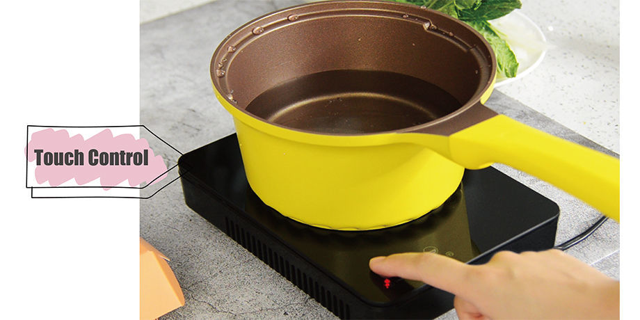 China B5 Size Portable Mini Induction Range in Black 1 Element ...