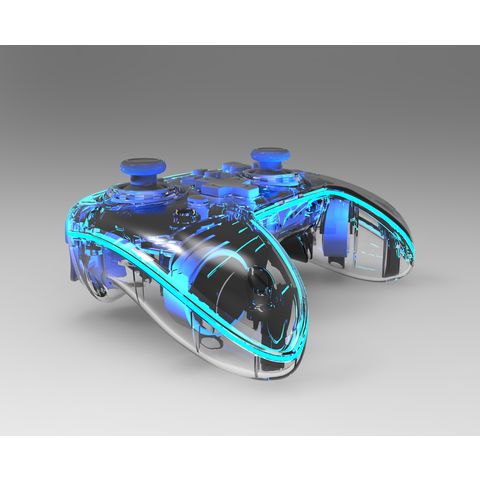 China Clear Crystal Game Controller for Nintendo-Switch Oled Controller ...