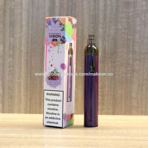 China VAPEMAN V2 2500 Puffs Rechargeable 700mAh Battery Disposable ...