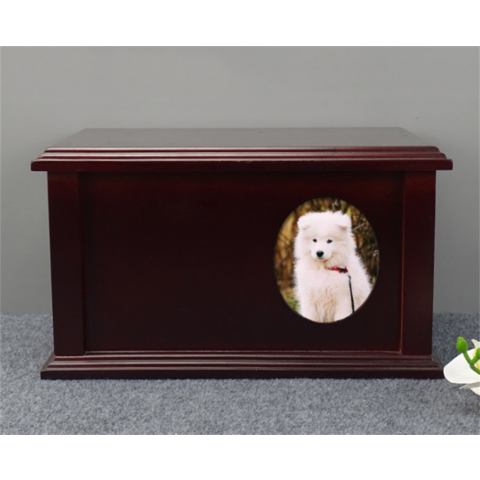 China Professional Dogs Cats Case wood pet bone ash box on Global ...