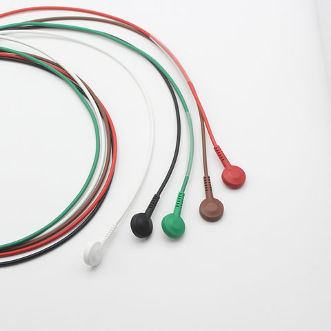 China PH ECG Telemetry MX40 ECG 5Lead Leadwires AHA Snap on Global ...