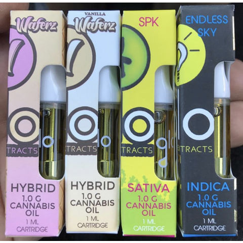 China Wholesale CBD/THC disposable Glo vape cartridge with package on ...