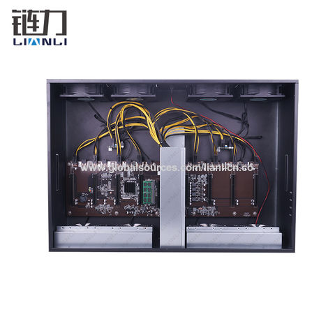China 65MM Spacing 8GPU mining rig case Frame 8 GPU ethereum mining ...