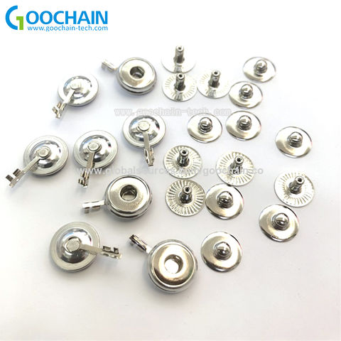 China Electrode female button,ECG EKG conductive button, button ...